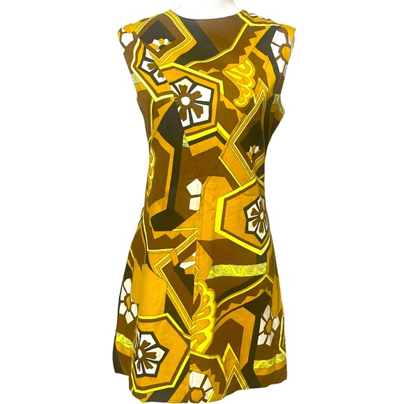 Hand Crafted | Dresses | Bright Retro Mod One Of A Kind 6s Dress ...